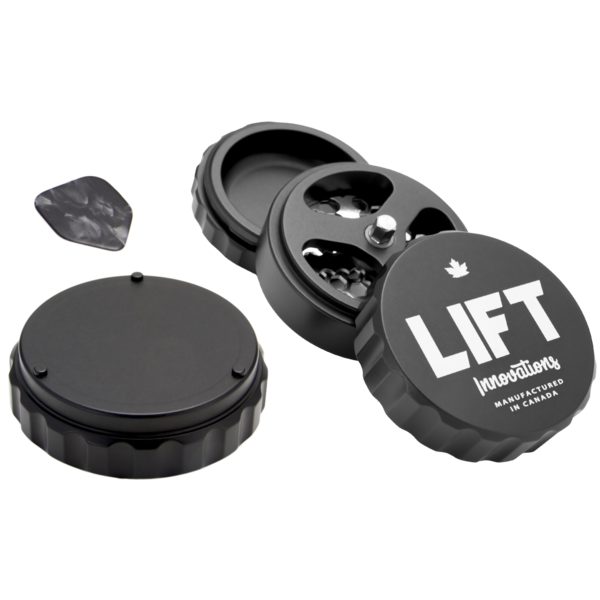 Lift Innovations Grinder 3-teilig schwarz
